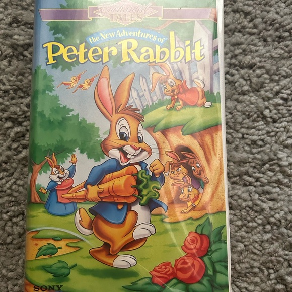 Media | The New Adventures Of Peter Rabbit Vhs | Poshmark
